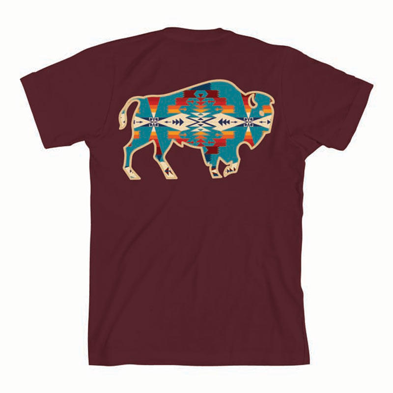 Pendleton Tuscan Bison Graphic Tee Shirt– 88 Gear